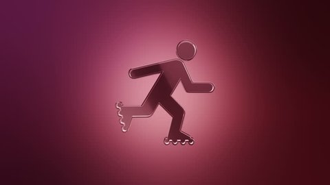 Pixel Run Icon Logo Design Element Stock Vector (Royalty Free) 699887239