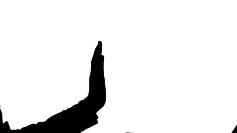 Female Hand Sliding Down Arm Caresses Stock Footage Video (100% Royalty ...