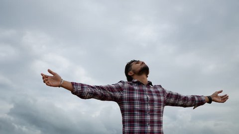Young African American Black Man Falling Stock Photo 89495989 ...