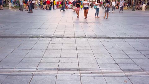 4k Timelapse People Walking Stock Footage Video (100% Royalty-free ...