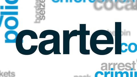Cartel Animated Word Cloud Text Design Stock Footage Video (100% ...