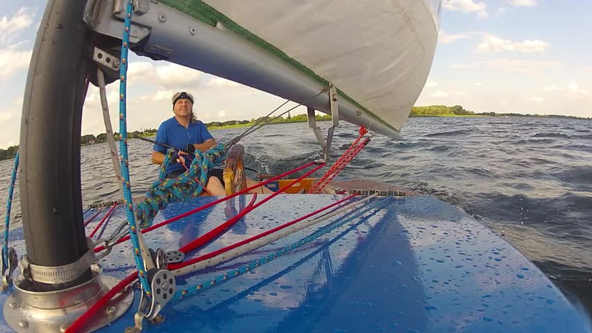 Europe Dinghy Fun Stock Footage Video (100% Royalty-free) 2900242 ...