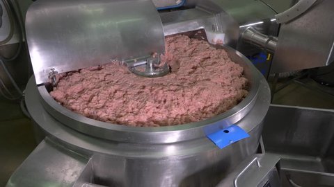 meat production process making minced pork Stock Footage Video (100% ...