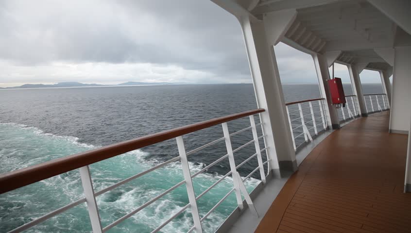 ferry deck view sea background Stock Footage Video (100% Royalty-free ...