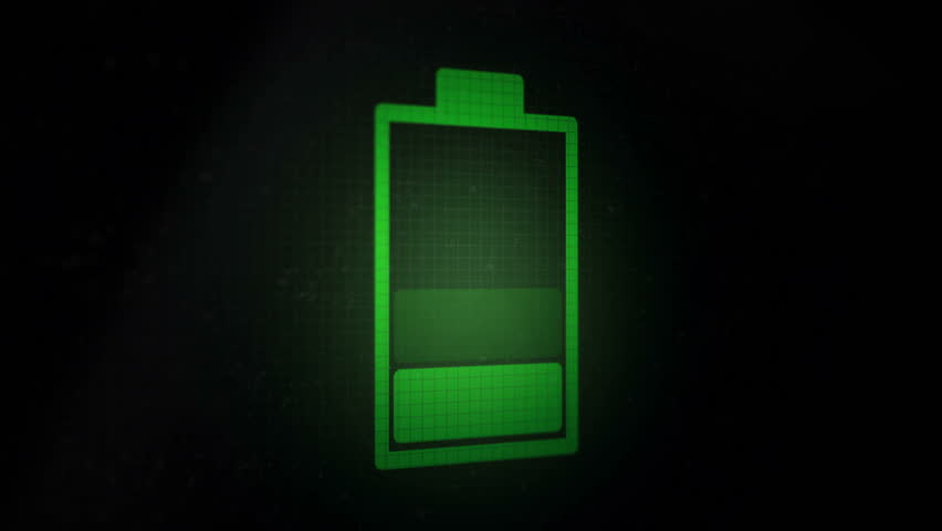 3d animation animated background charging battery Stock Footage Video ...