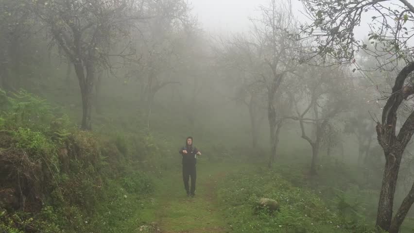 Young Bearded Zombie Hipster Man Stock Footage Video (100% Royalty-free ...