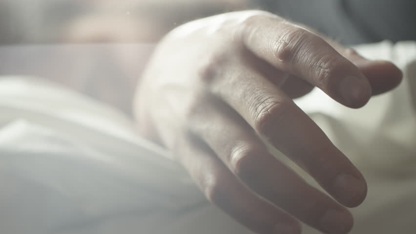 Mans Hand Twitches in the Stock Footage Video (100% Royalty-free ...