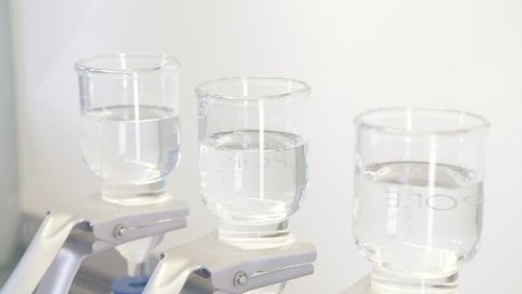 Science Laboratory Chemical Beaker Erlenmeyer Round Stock Photo (Edit ...