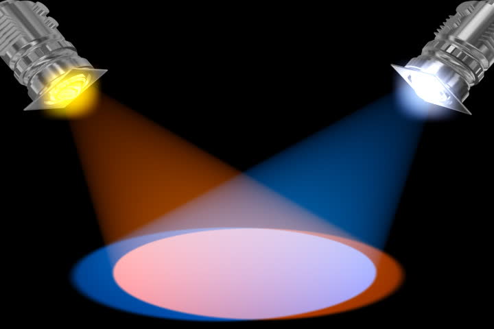 Animated Colorful Reflectors Stock Footage Video (100% Royalty-free ...