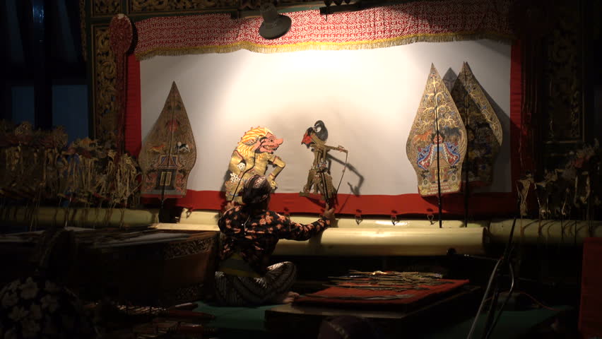 yogyakarta indonesia - april 2017 puppet Stock Footage Video (100% ...