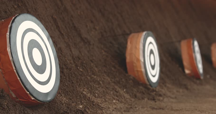 Japanese Traditional Kyudo Archery Targets Stock Footage Video (100% ...