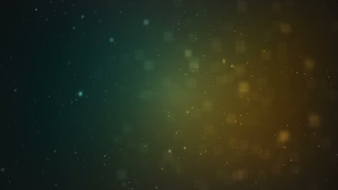 Particles Blue Amber Abstract Background Loop Stock Footage Video (100% ...
