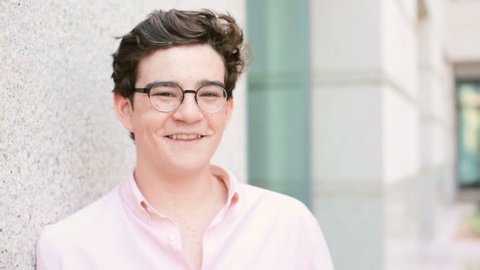 Portrait Typical American Teenager Last Year Stock Photo (Edit Now ...