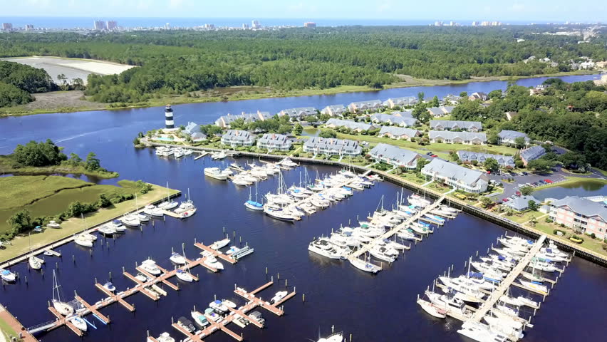 Lighthouse in the Harbor in South Carolina image - Free stock photo ...