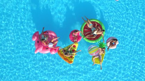 Happy Boy Yellow Duck Tube Pool Stock Photo (Edit Now) 1105526915