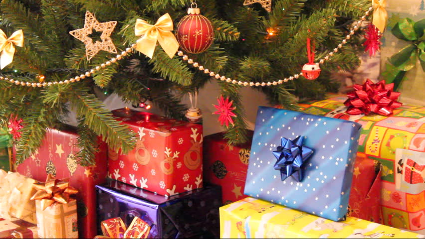 gifts christmas tree Stock Footage Video (100% Royalty-free) 2949925 ...
