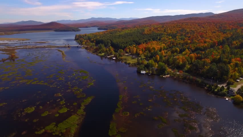 Tupper Lake View in the Adirondack Mountains, New York image - Free ...