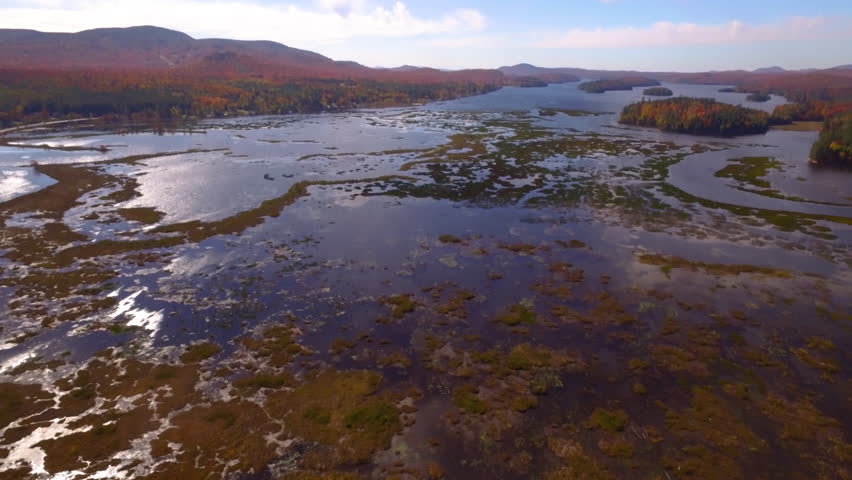 Tupper Lake View in the Adirondack Mountains, New York image - Free ...