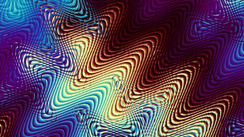 Colorful Wavy Lines Seamless Pattern Vector Stock Vector (Royalty Free ...