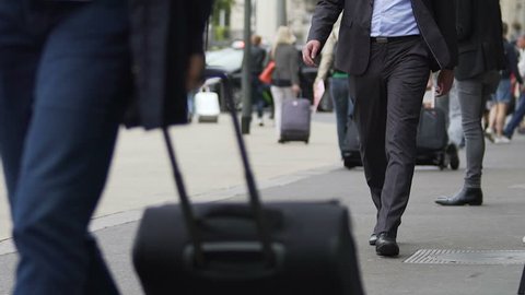 Tokyo Business Walking Stock Footage Video (100% Royalty-free ...