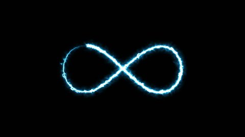 Abstract Background Infinity Sign Digital Background Stock Footage ...