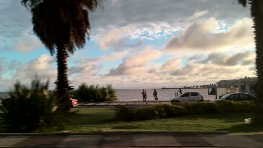 Passengers View While Driving. Driving Stock Footage Video (100% ...