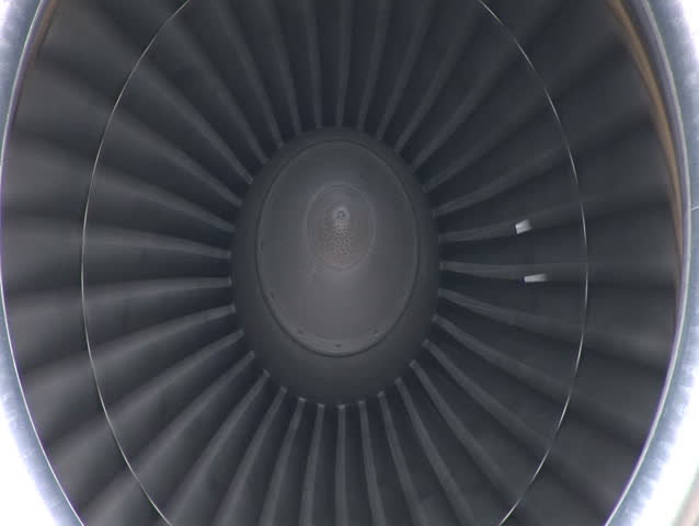 Big Cargo Jets Turbine Rotating. Stock Footage Video (100% Royalty-free ...