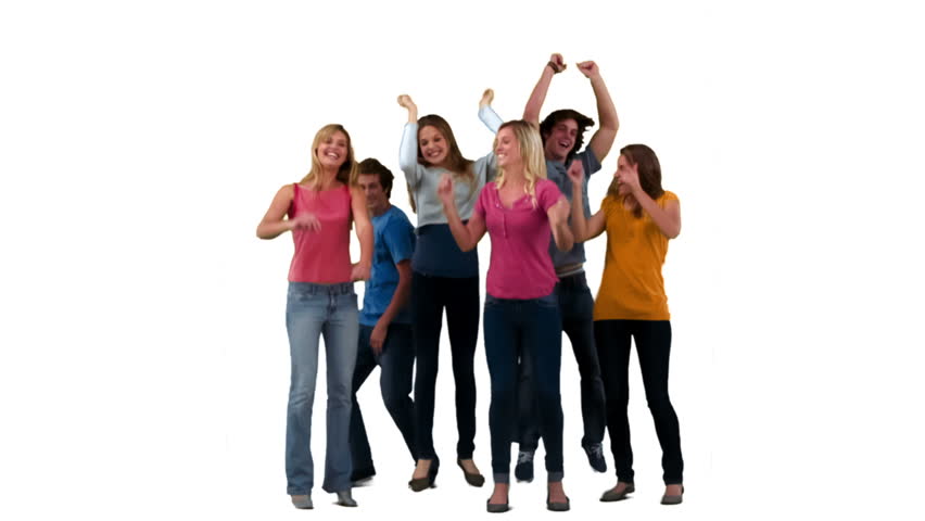 Friends All Celebrating Together in Stock Footage Video (100% Royalty ...