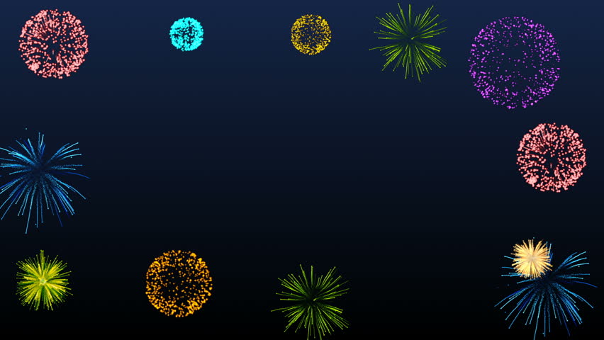 Fireworks Frame Stock Footage Video (100% Royalty-free) 29891938 ...