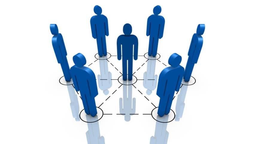 Team, Teamwork, Business Organization and Stock Footage Video (100% ...