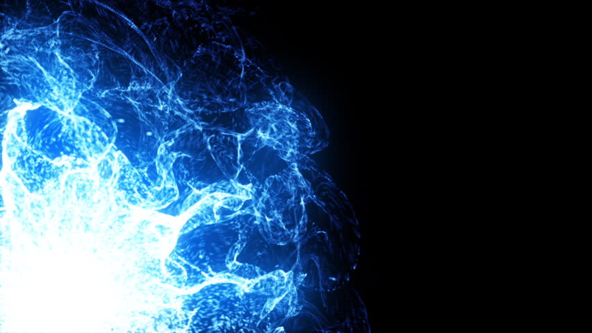energy wave 1002 glowing blue plasma Stock Footage Video (100% Royalty ...
