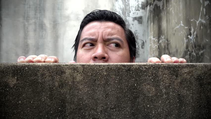 Peeking Over Wall Stock Video Footage - 4K and HD Video Clips ...