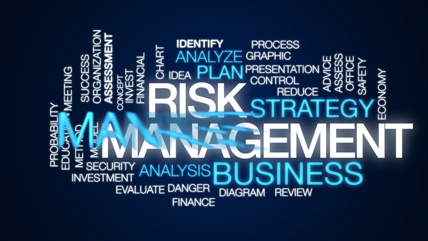 risk management animated word cloud text Stock Footage Video (100% ...