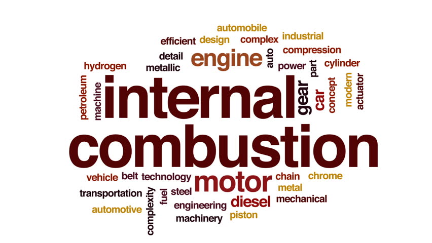 Internal Combustion Animated Word Cloud Text 스톡 동영상 비디오(100% 로열티 프리 ...