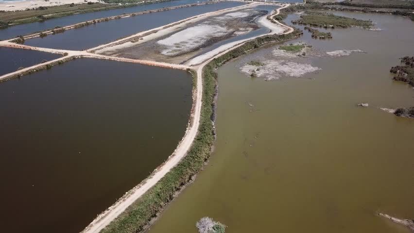 fish farm pools near sea fishing Stock Footage Video (100% Royalty-free ...