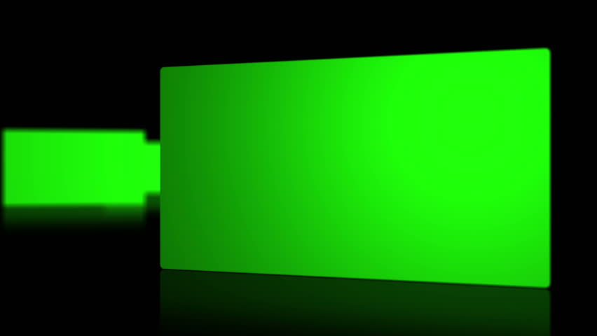 animation chroma key screen against black Stock Footage Video (100% ...