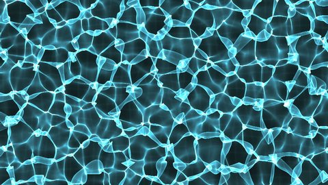 clean blue water reflection animation Stock Footage Video (100% Royalty ...