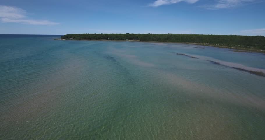 Shoreline landscape view in Upper Peninsula, Michigan image - Free ...