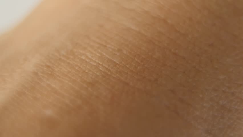 extreme closeup hand skin detail Stock Footage Video (100% Royalty-free ...