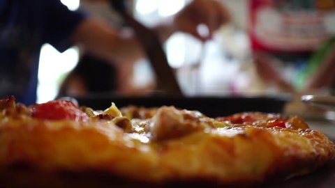 Abstract Blurry Food Background Small Burgers Stock Photo (Edit Now ...