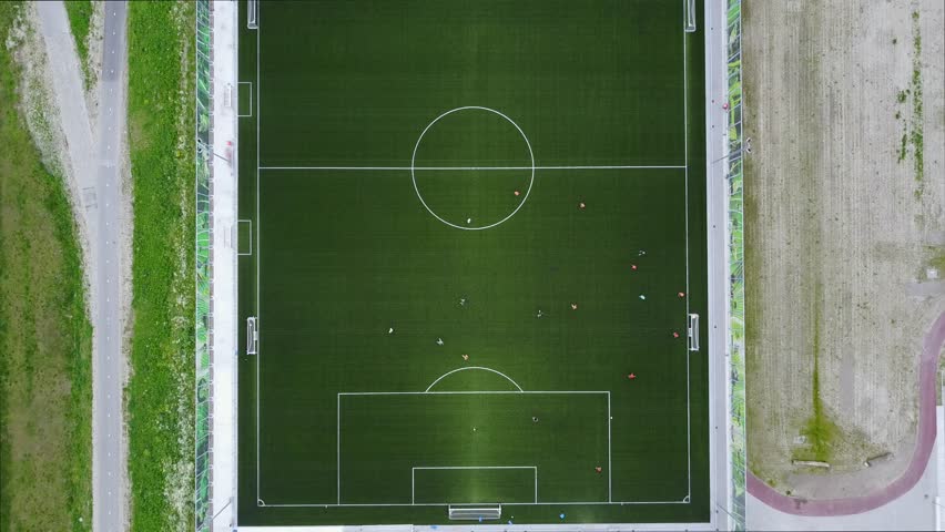 football field forest moscow park meshchersky Stock Footage Video (100% ...