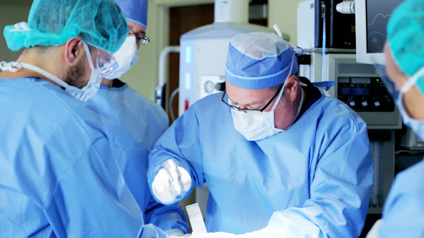 Surgical Healthcare Surgeon with Training Stock Footage Video (100% ...