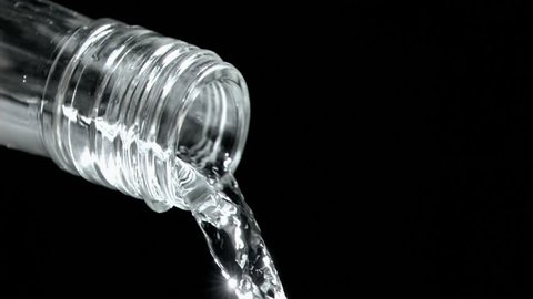 Trickle Water Super Slow Motion Flowing Stock Footage Video (100% ...