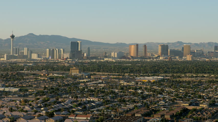 downtown phoenix skyline on clear day Stock Footage Video (100% Royalty ...