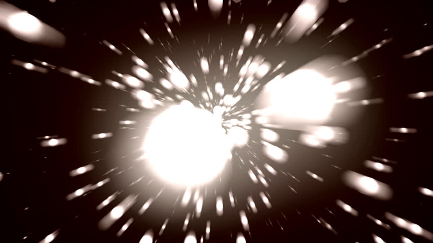 Endless Bright Galactic Explosion White Exotic Stock Footage Video (100 ...