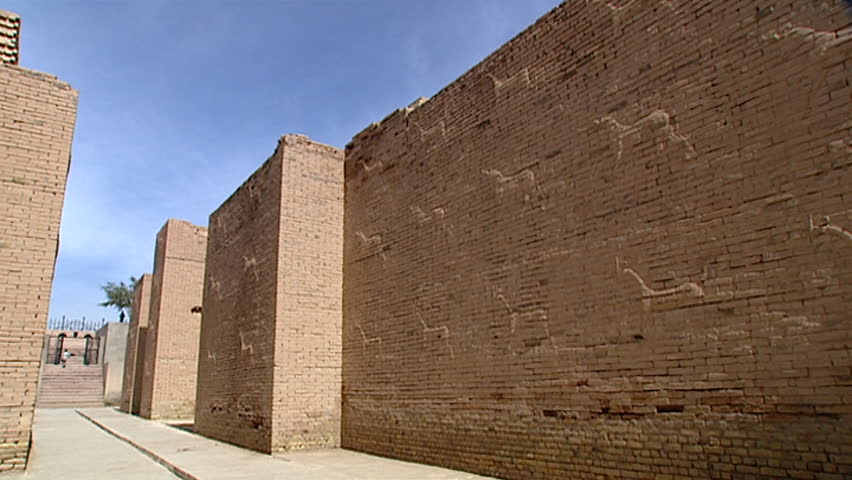 hillah iraq - circa 2002 wide Stock Footage Video (100% Royalty-free ...