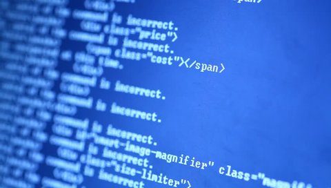 Software Developer Programming Code Abstract Computer Stock Photo (Edit Now) 235172095