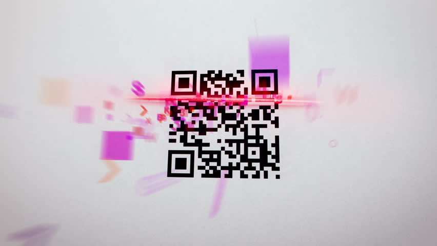 animación - código qr error de: video de stock (totalmente libre de ...