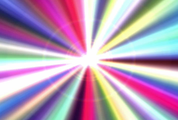 Abstract Animation with Rainbow Colors Stock Footage Video (100% ...