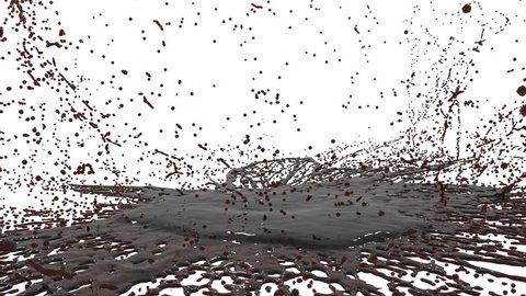 Large Drops Sweet Orange Liquid Fall Stock Footage Video (100% Royalty ...